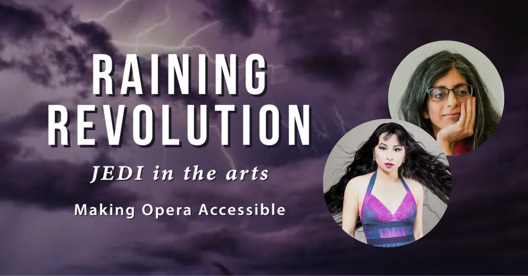 'Raining Revolution: JEDI in the Arts' podcast feat. Jacqueline Ko ...